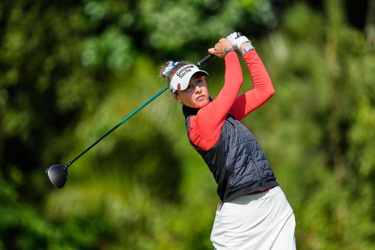 Nelly Korda seizes share of 3rd-round lead at US Women's Open with late ...