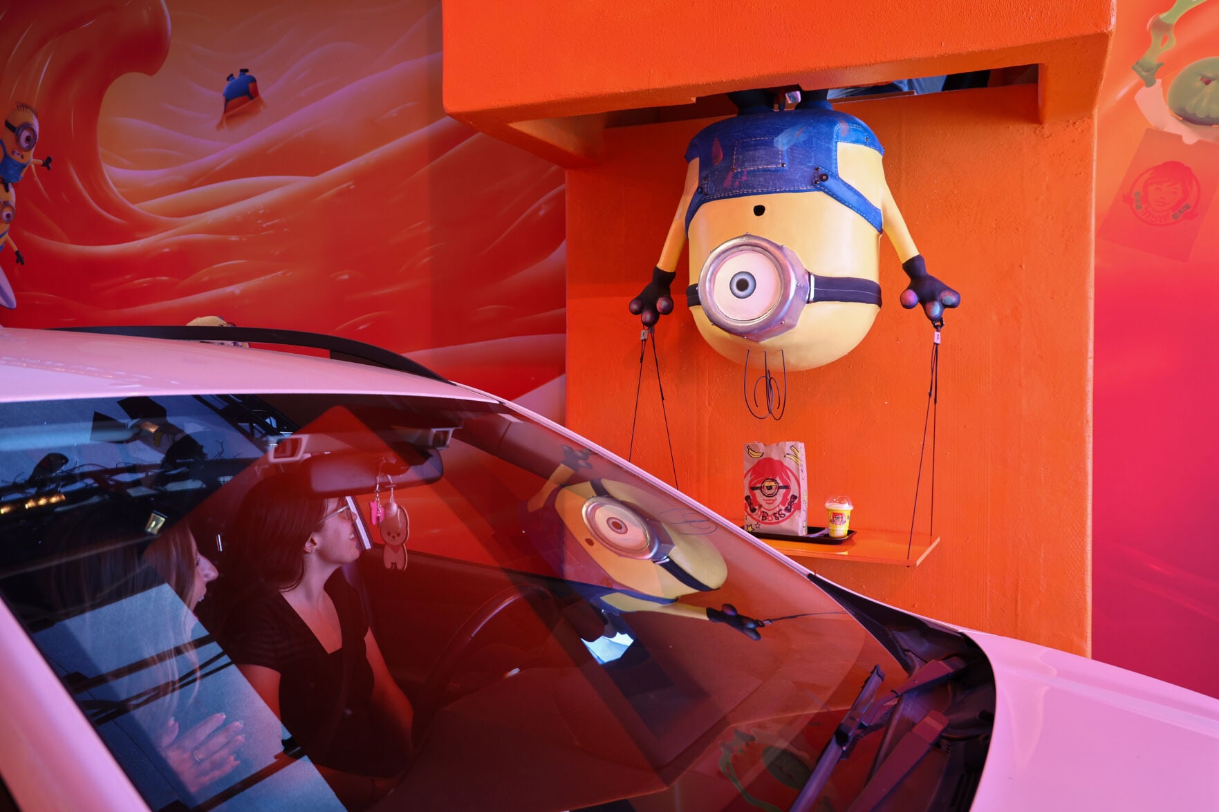 Wendy's and Minions & Monsters Drive-Thru Takeover | National ...