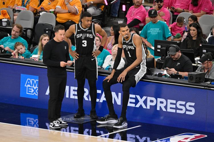 Spurs' Wembanyama says in Game 4 of West finals vs. Thunder, 'we're ...