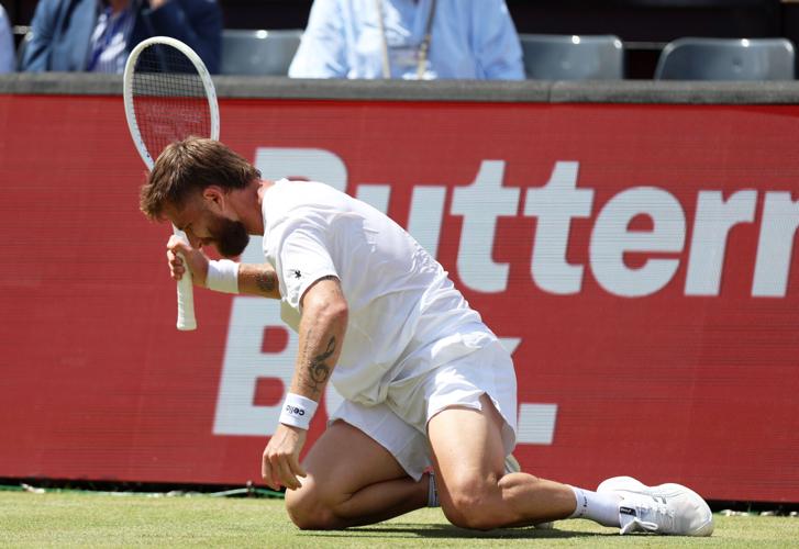 French tennis player Moutet fined $40,000 for expletives in interview ...