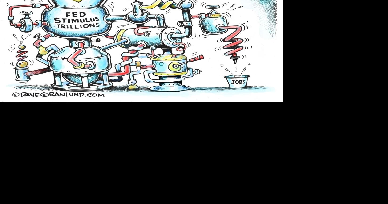 Granlund cartoon: Stimulus and jobs | Opinion | timesargus.com