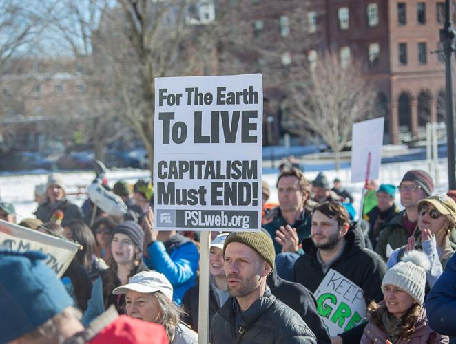 Scenes from climate action rally | Local News | timesargus.com