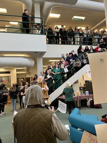 Castleton community protests VTSU library cuts | Local News ...