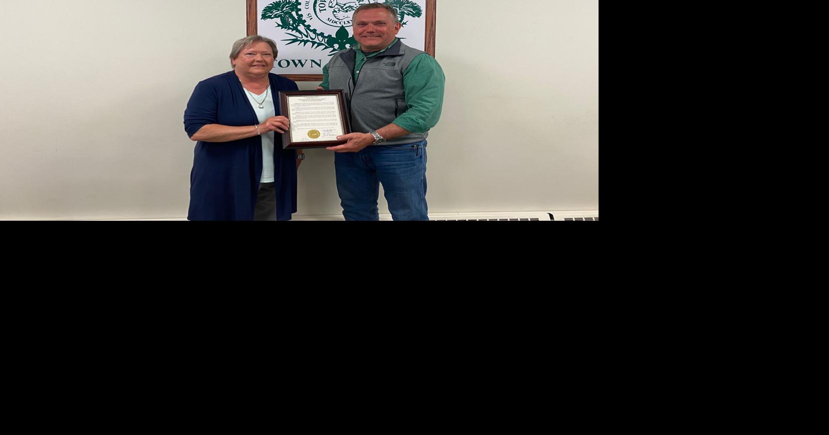 Town recognizes Lefebvre for years of service ahead of retirement ...