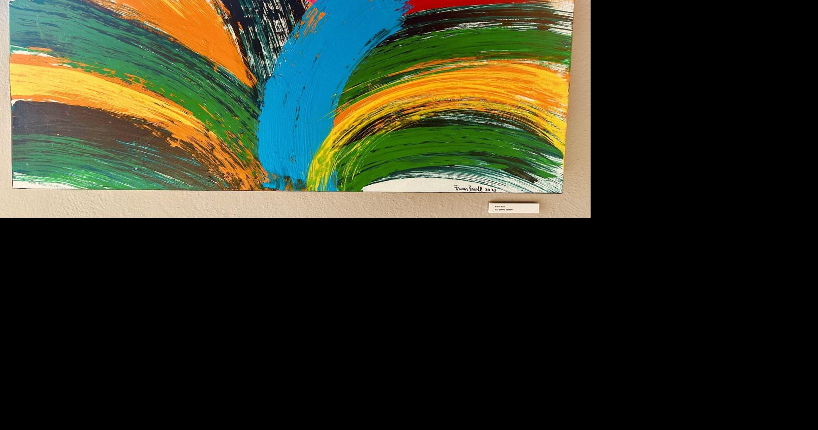 Painting by broom: New work by Fran Bull, Warren Kimble, Sandy Mayo ...