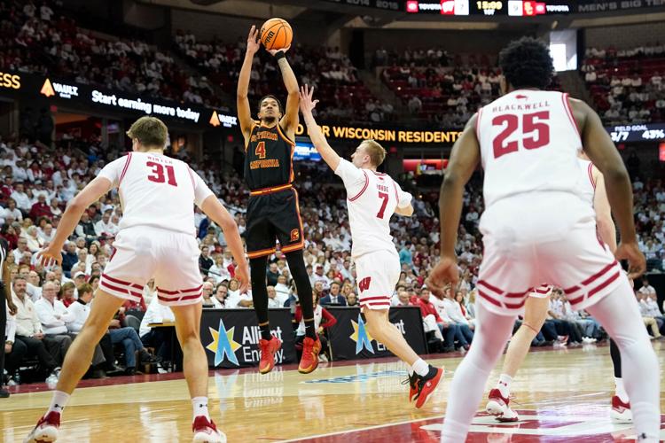 Chad Baker-Mazara hits 5 3s, scores 29; USC beats Wisconsin 73-71 | Pro ...