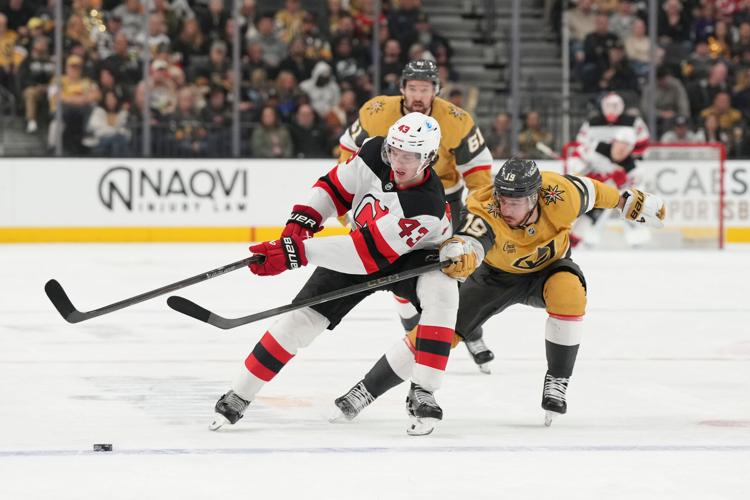 Jesper Bratt notches winner in shootout as Devils top Golden Knights in ...