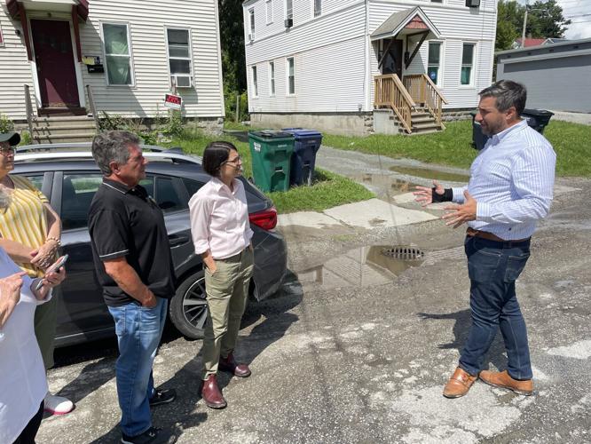 Balint tours Rutland County flood damage | Local News | timesargus.com