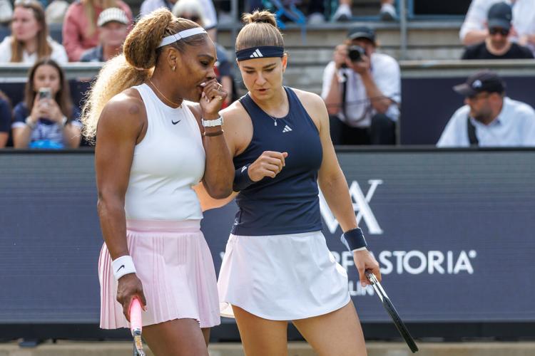 Ahead of Wimbledon return, Serena Williams loses doubles match with ...