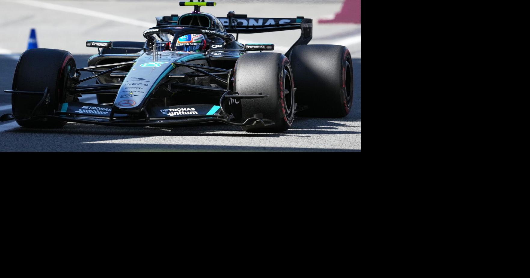 Russell to start Barcelona GP from pole ahead of Hamilton, F1 leader ...