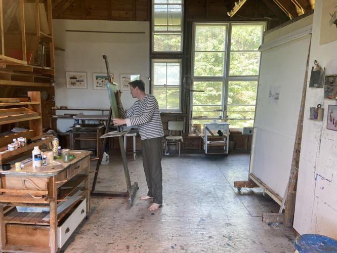 Artist Peter Wallis: Pittsford native takes his interactive Vermont art ...