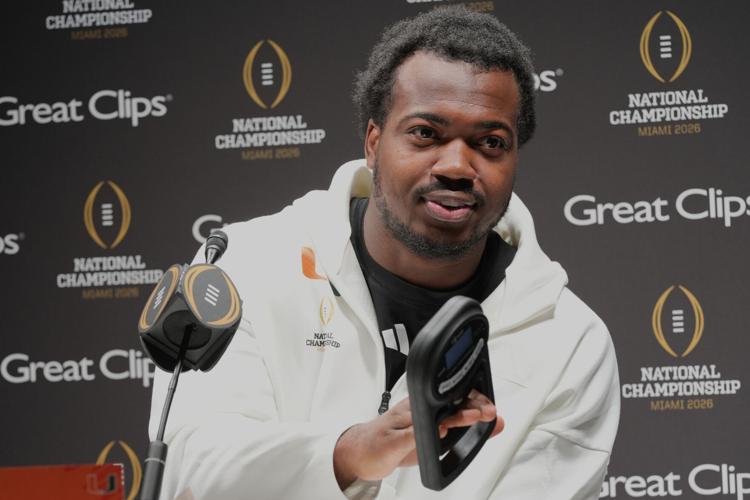 Rueben Bain Jr. prepares for emotional final game as Miami faces ...