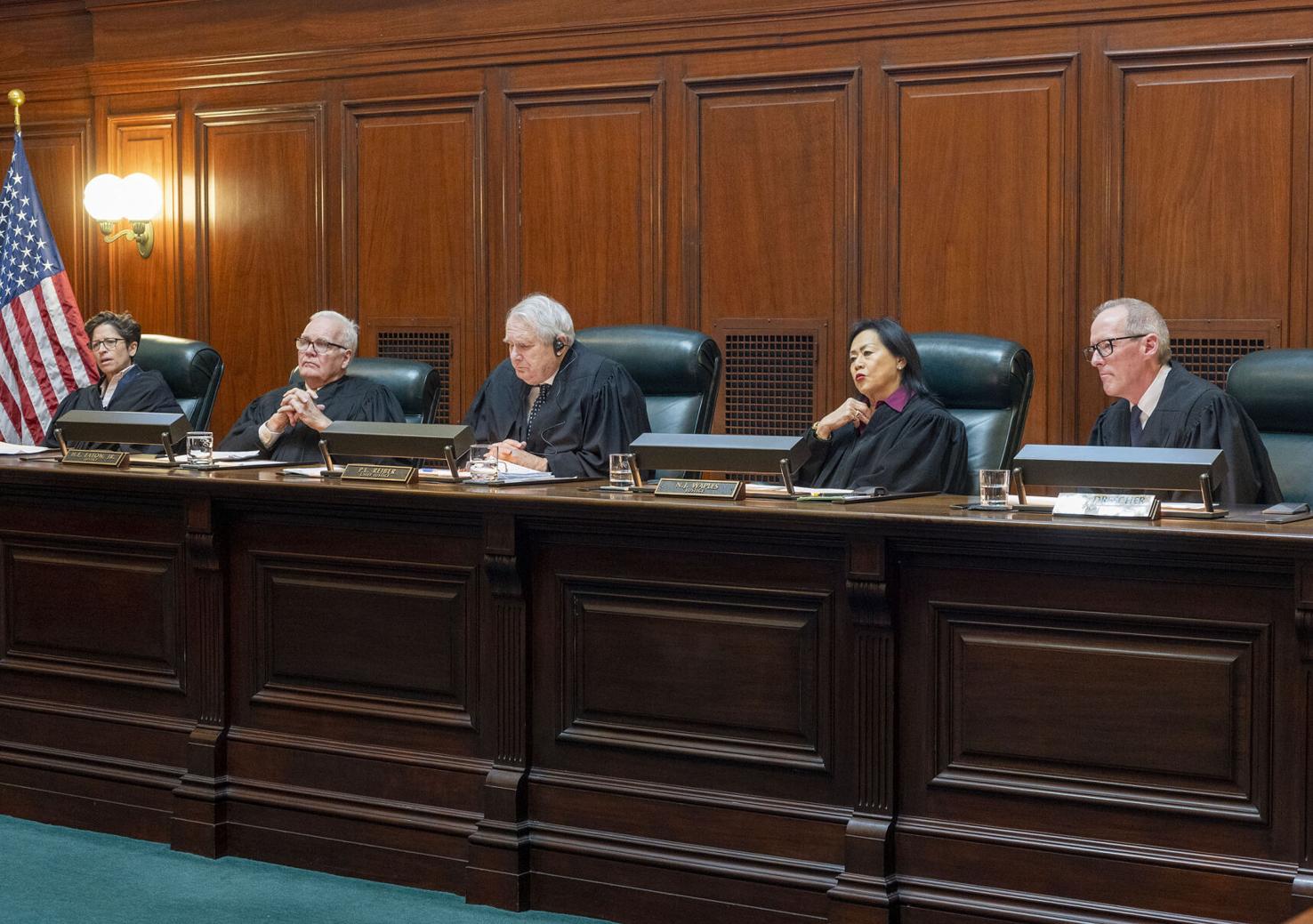 Drescher, Nolan hear first cases as Supreme Court justices | Local News ...