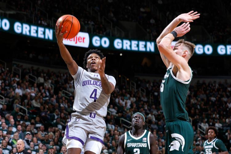 No. 12 Michigan State rallies in the 2nd half to beat Northwestern 76 ...