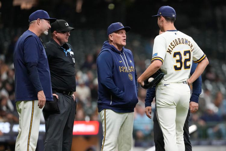 Brewers' Jacob Misiorowski leaves with cramping again after another ...