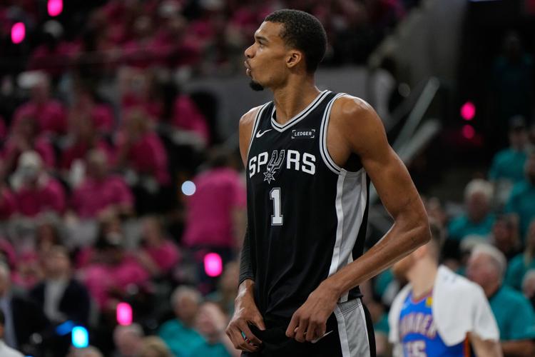 Spurs' Wembanyama says in Game 4 of West finals vs. Thunder, 'we're ...