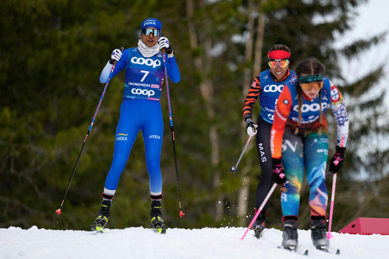 Olympic hopeful cross-country skier tries to put India on the winter ...
