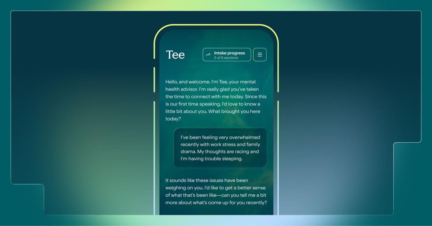 Talkspace Announces ‘Tee,’ the First Safe AI Agent Specifically ...