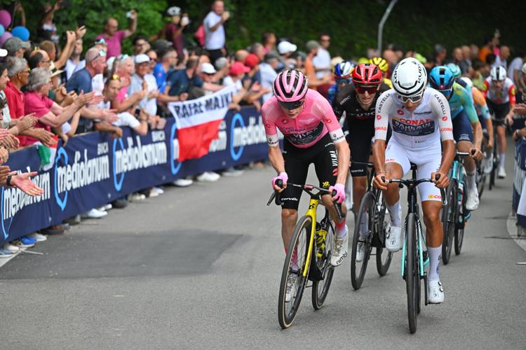 Texas-born Magnier sprints to his 3rd stage win at Giro. Vingegaard ...