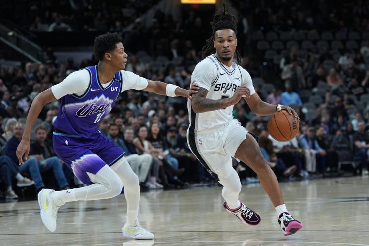 Wembanyama scores 33 points in 123-110 win over Jazz after being named ...