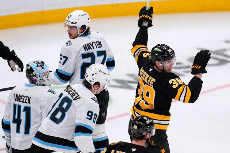 Geekie scores twice and Bruins open 5-game homestand with 4-1 victory ...