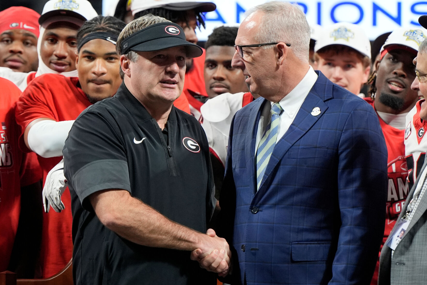 Georgia rewards athletic director Josh Brooks with raise and contract ...