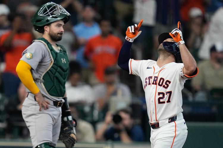 Yordan Alvarez hits a grand slam for AL-leading 22nd homer as Astros ...