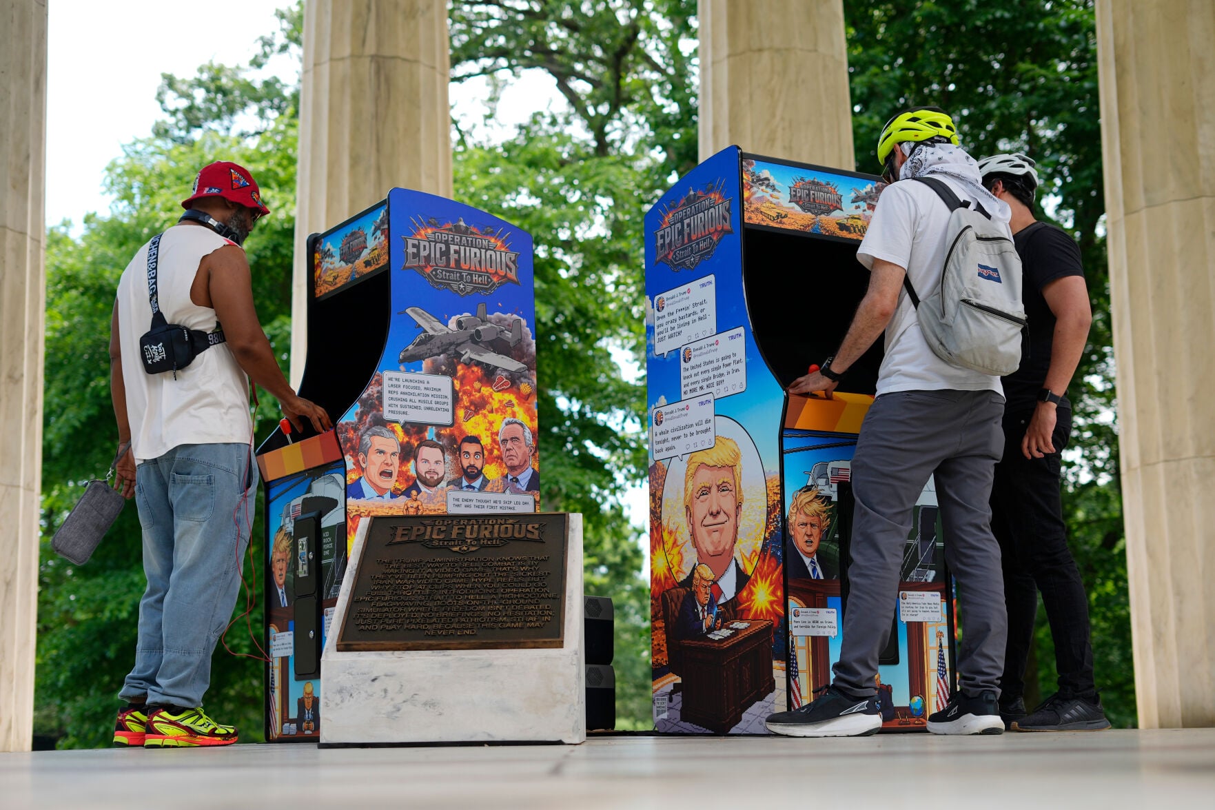 Trump Protest Arcade Game | National | timesargus.com