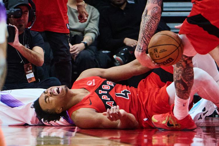 RJ Barrett scores 21 points in the Raptors' 107-100 victory over the ...