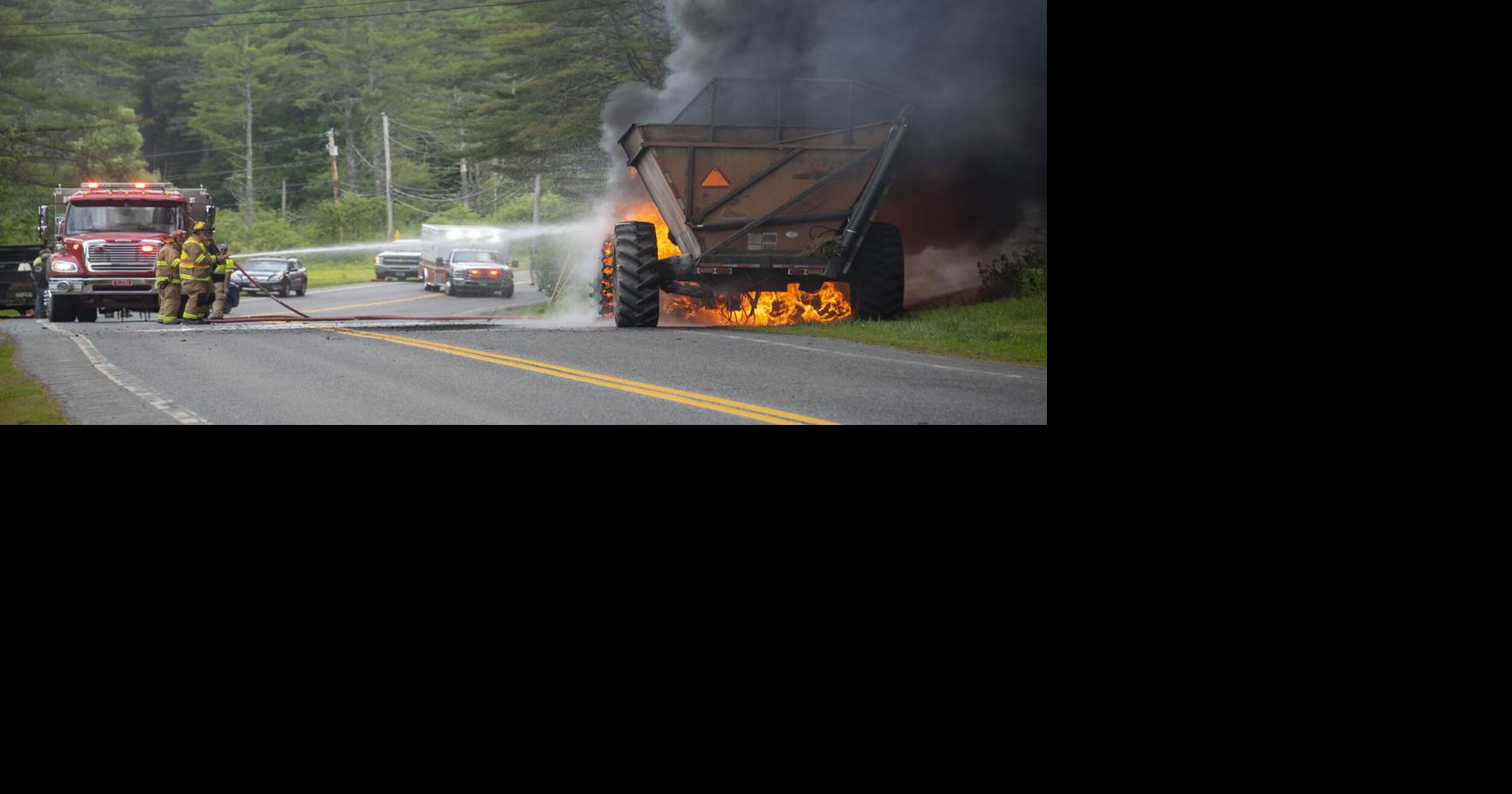 Tractor Fire | Slider | timesargus.com