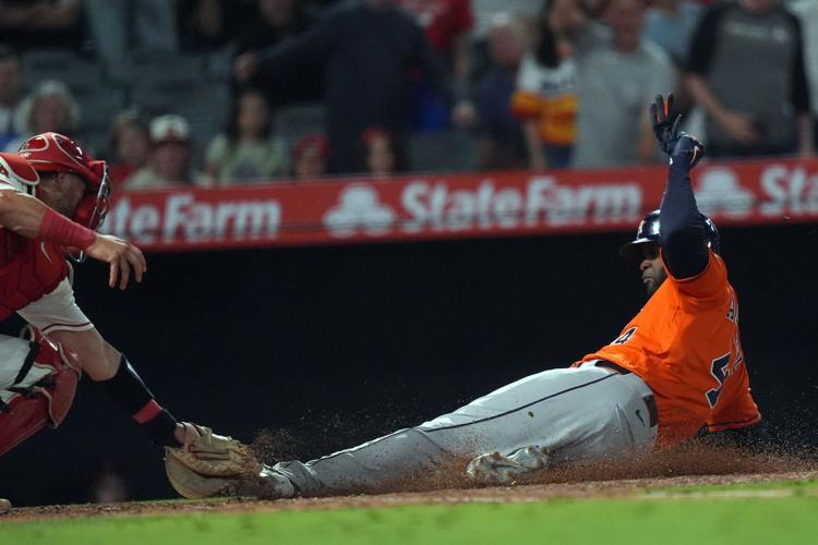Jose Siri's walk-off single lifts Angels to 3-2 win over Astros in 10 ...