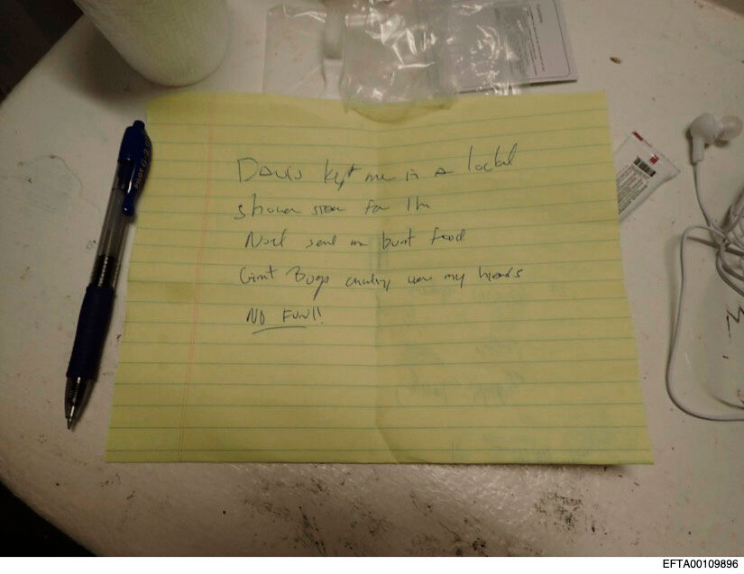 Epstein Note Handwriting | National | timesargus.com