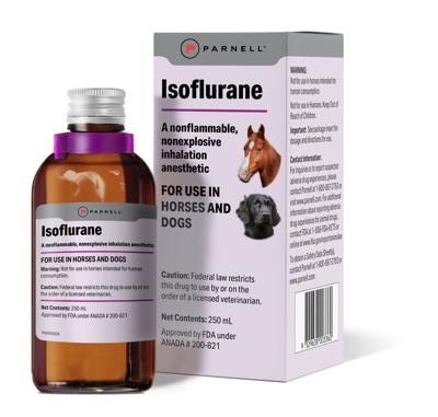 Parnell Expands Veterinary Anesthesia Portfolio with Isoflurane ...