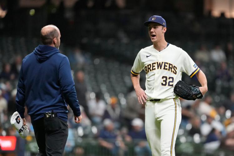 Brewers' Jacob Misiorowski leaves with cramping again after another ...