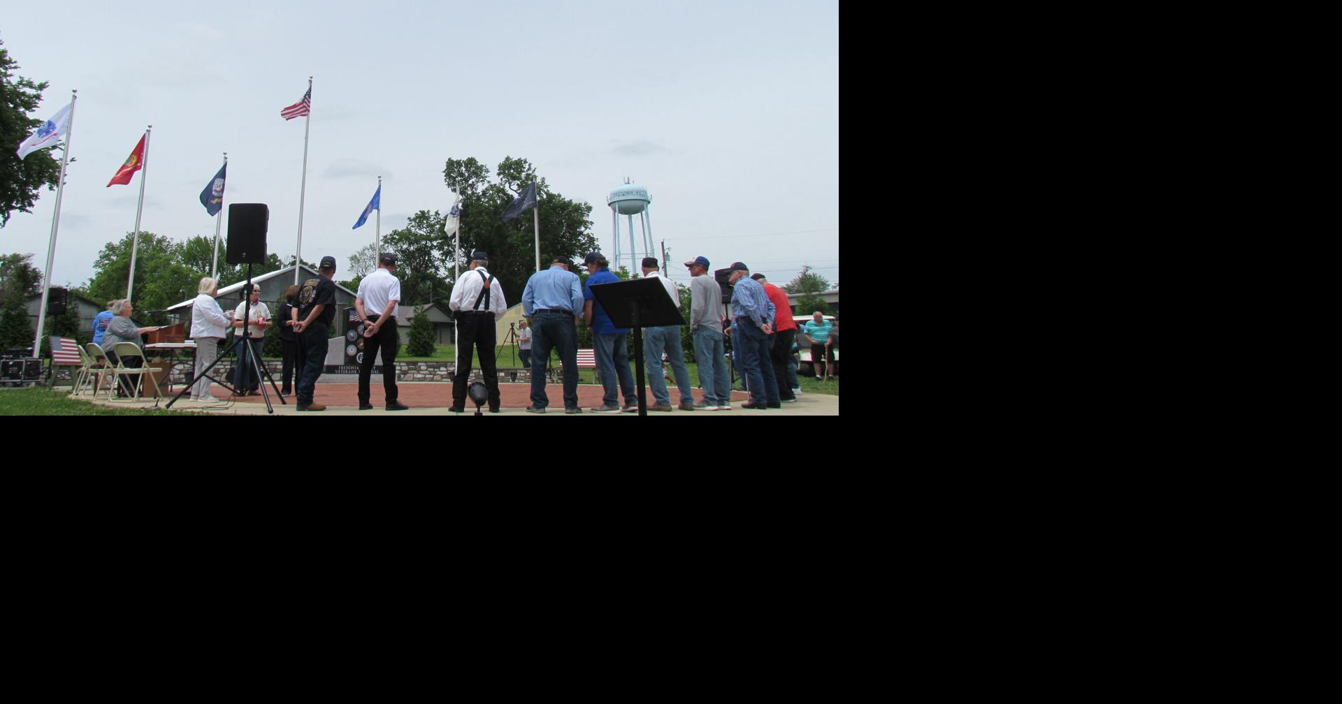 Fredonia Valley Heritage unveils sign after Memorial Day ceremony ...
