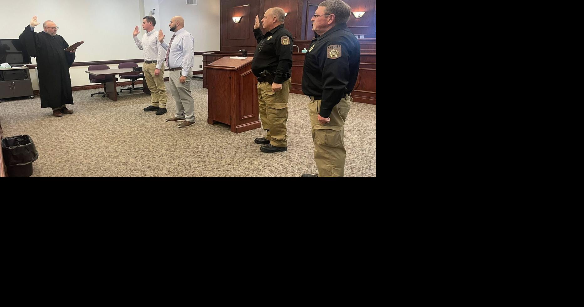 Lyon sheriff welcomes new deputies, court security officers | News ...