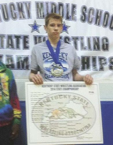 STATE CHAMPION: Dylan Gray takes middle school title | Sports ...