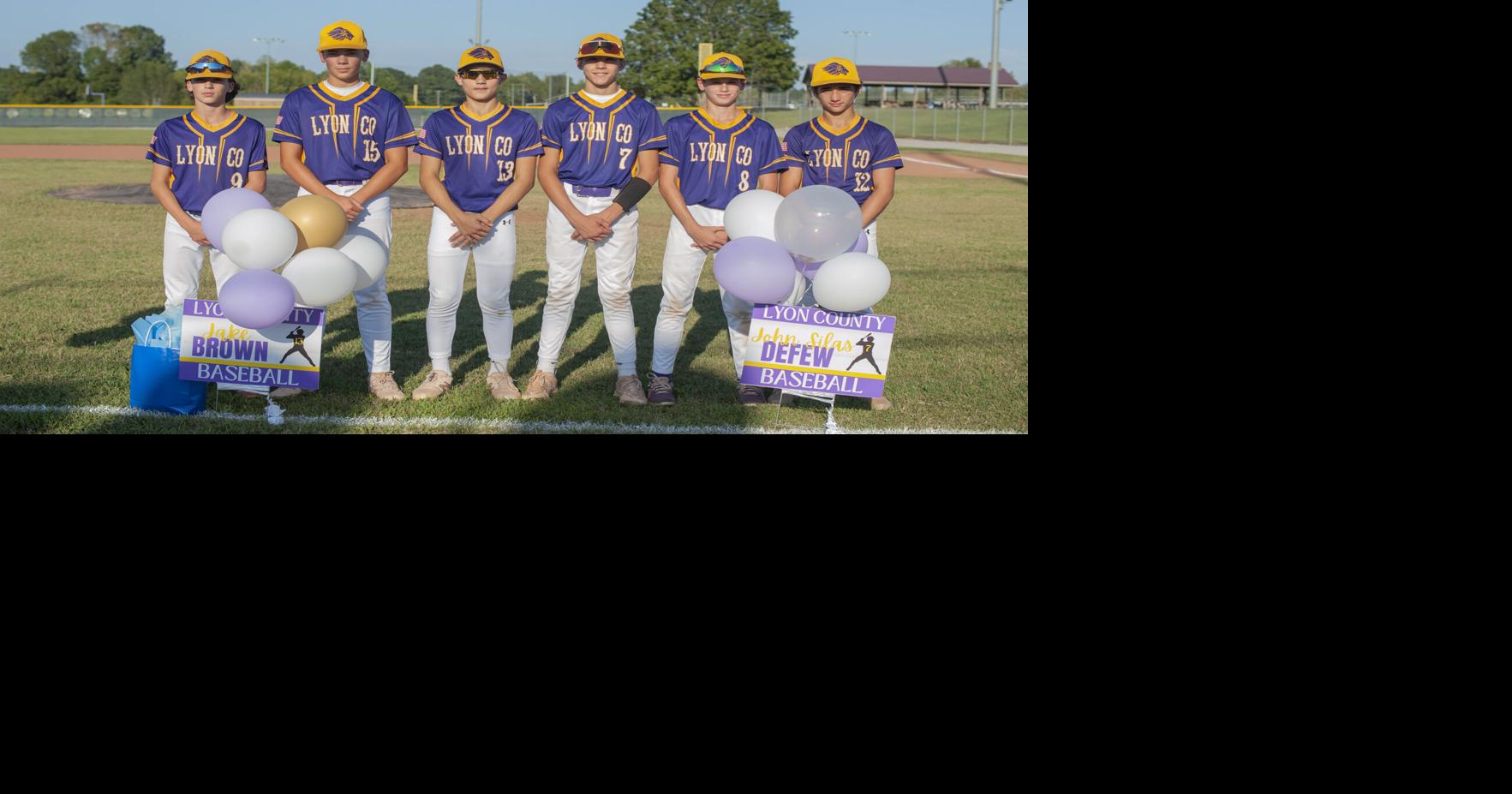 Lyon County baseball honors eighth graders | Sports | timesleader.net