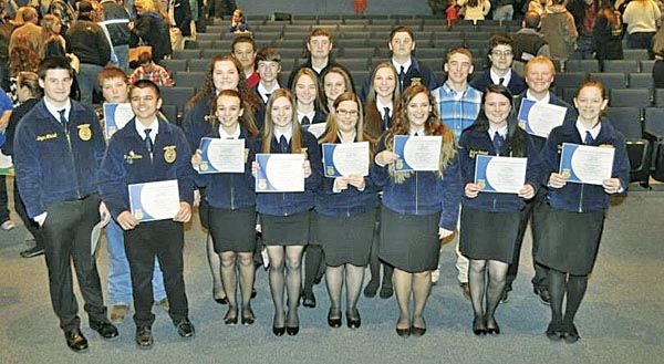 Greenhand, chapter degrees awarded | Lifestyle | timesleader.net