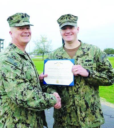 Honors: Lt. JG Tyler L. Williams receives Navy and Marine Corps ...
