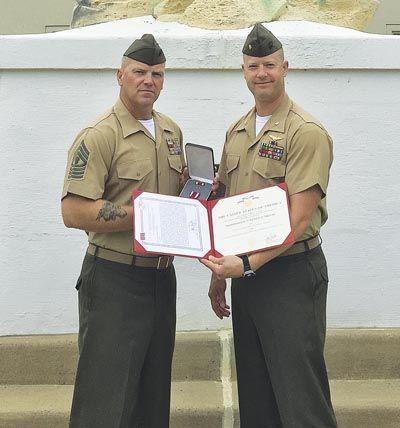Marine honors: Vanover receives Meritorious Service Medal | Lifestyle ...