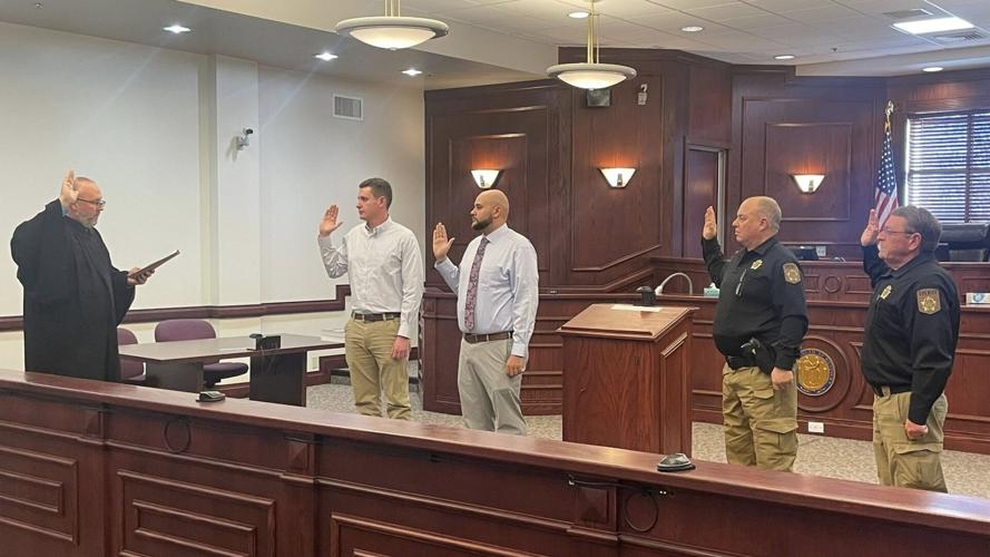 Lyon sheriff welcomes new deputies, court security officers | News ...