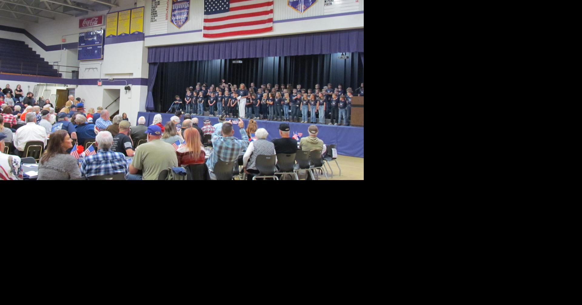 Hundreds attend Veterans Day program at Lyon County Schools | News ...