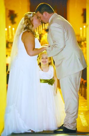 A family affair... Friends and relatives help create perfect wedding ...
