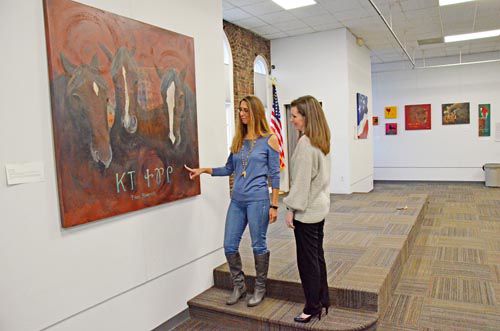Parent art on display at George Coon Library | News | timesleader.net
