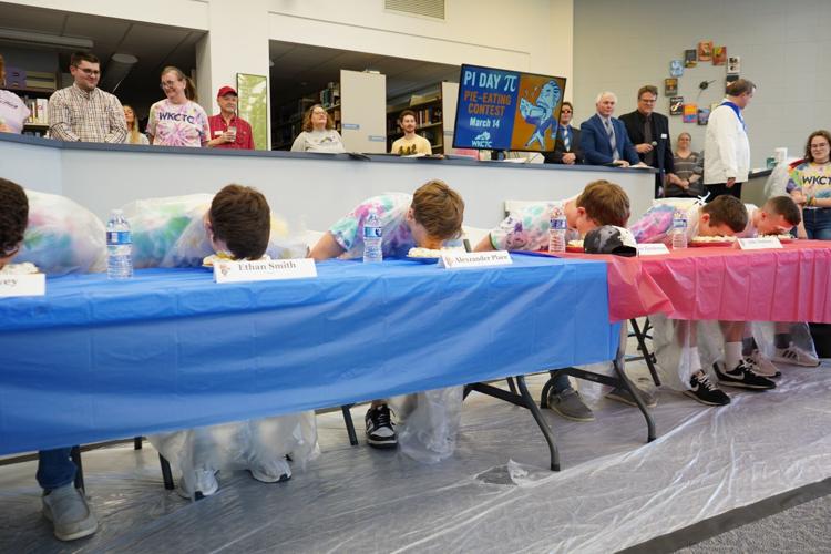 WKCTC celebrates Pi Day with pie eating competition | | timesleader.net