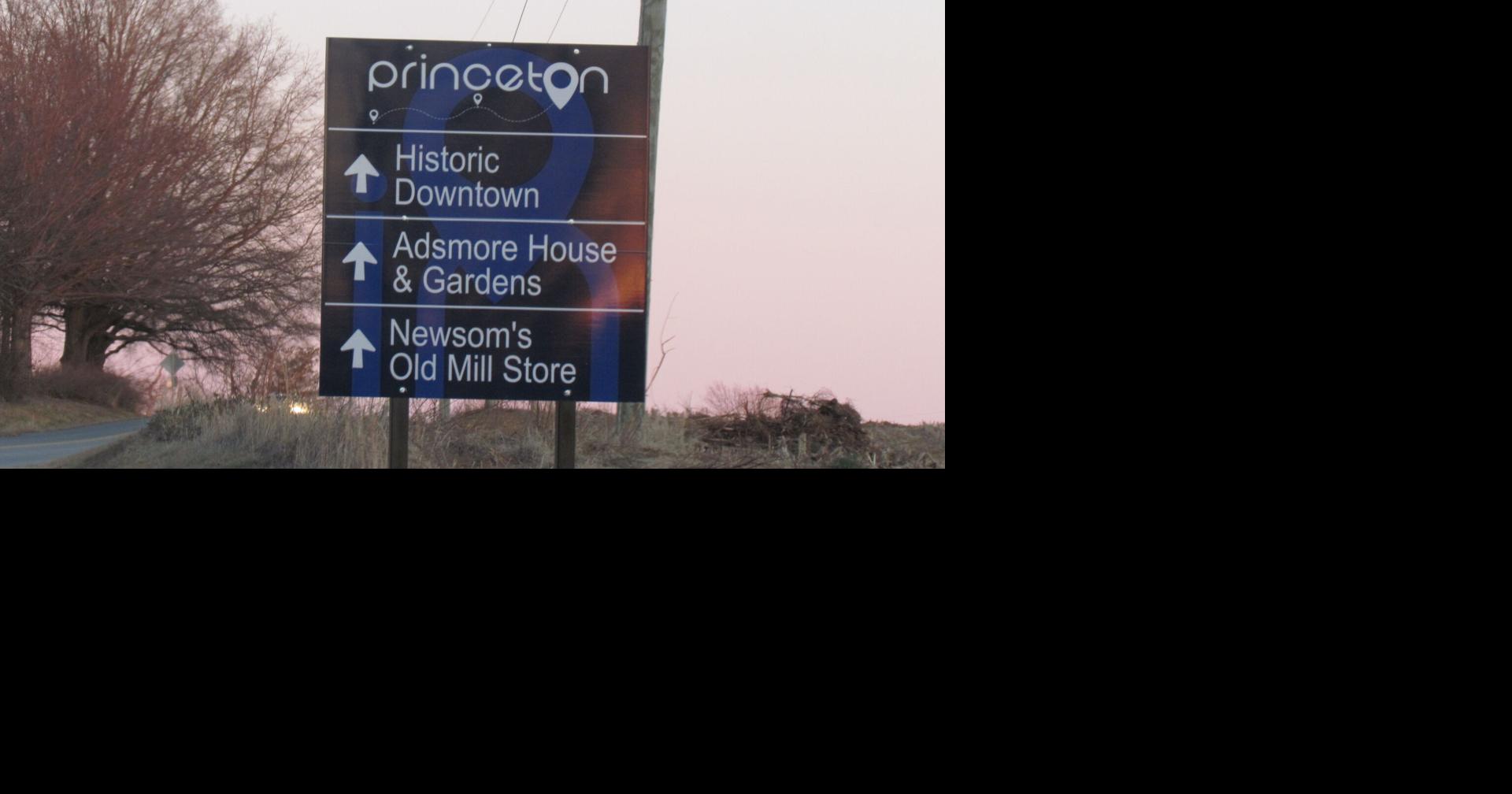 Princeton Tourism installs wayfinding signs for historic sites | News ...
