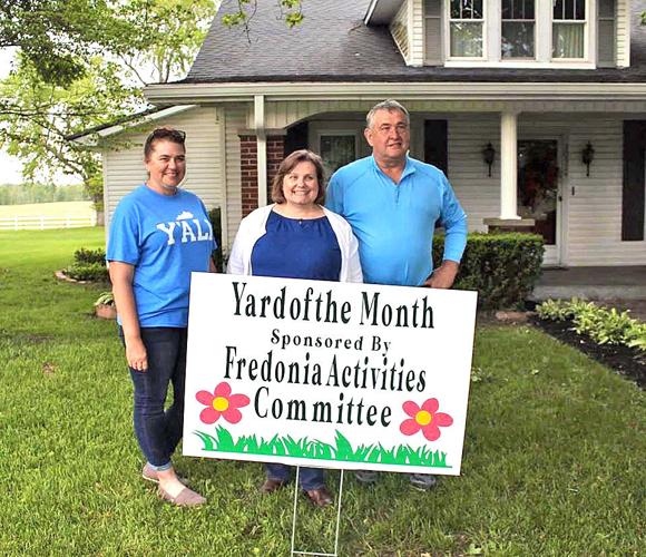 Drennans named Fredonia Yard of the Month winners | News | timesleader.net