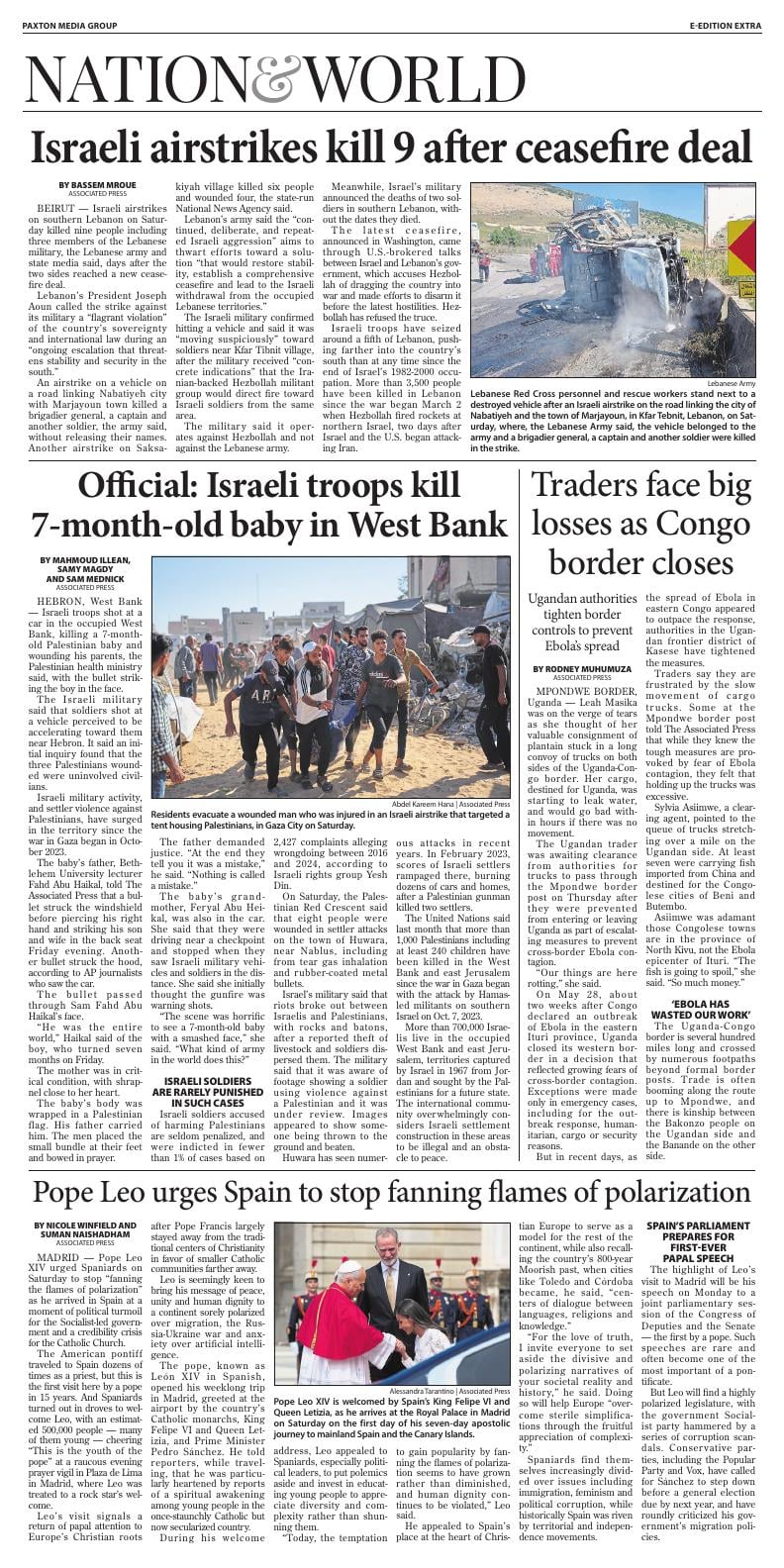 Page 01X | e-Edition | timesleader.net