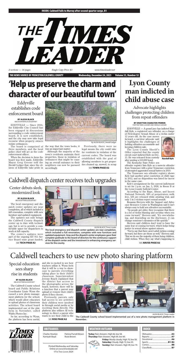 Page 1A | e-Edition | timesleader.net